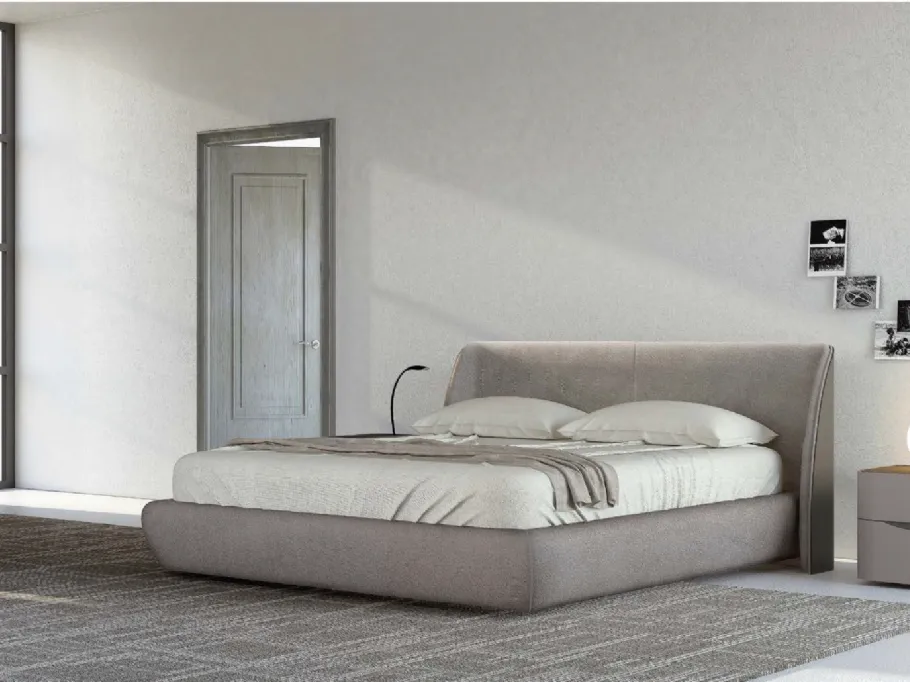 Letto con testiera Eikon di Voltan